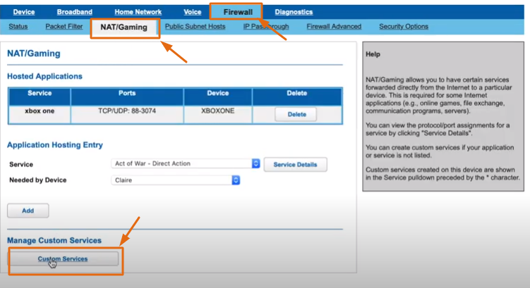 How to Enable Upnp on at&t Router?